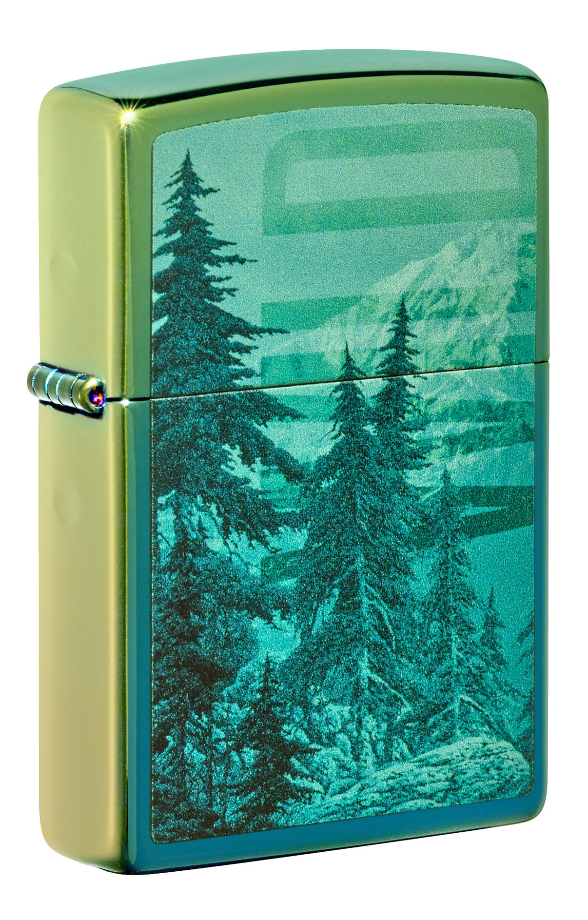 Mountain Design | High Polish Teal | Zippo Lighter Australia – Zippo ...