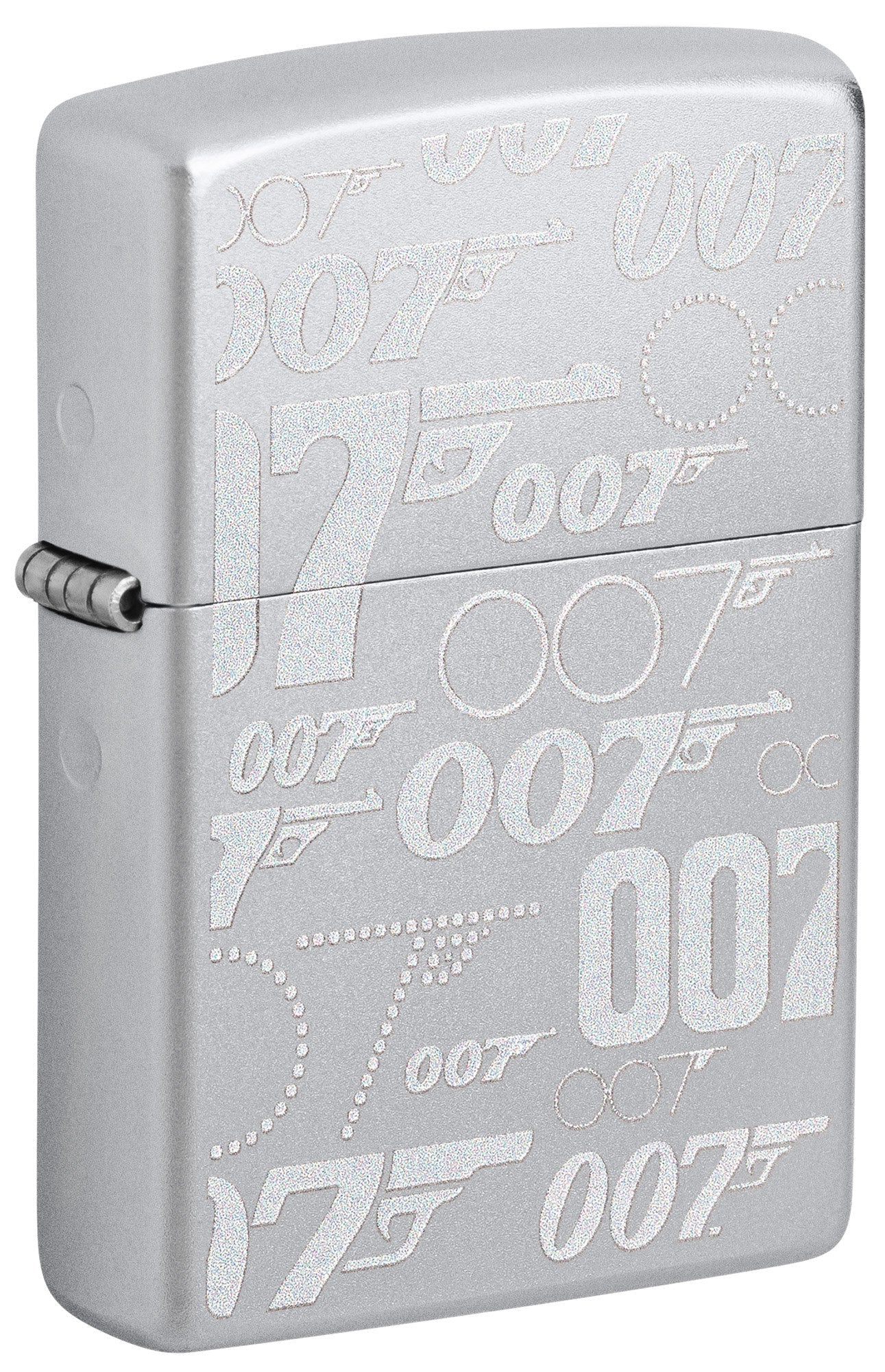 James Bond Gun Design | Satin Chrome | Zippo Lighter – Zippo Australia