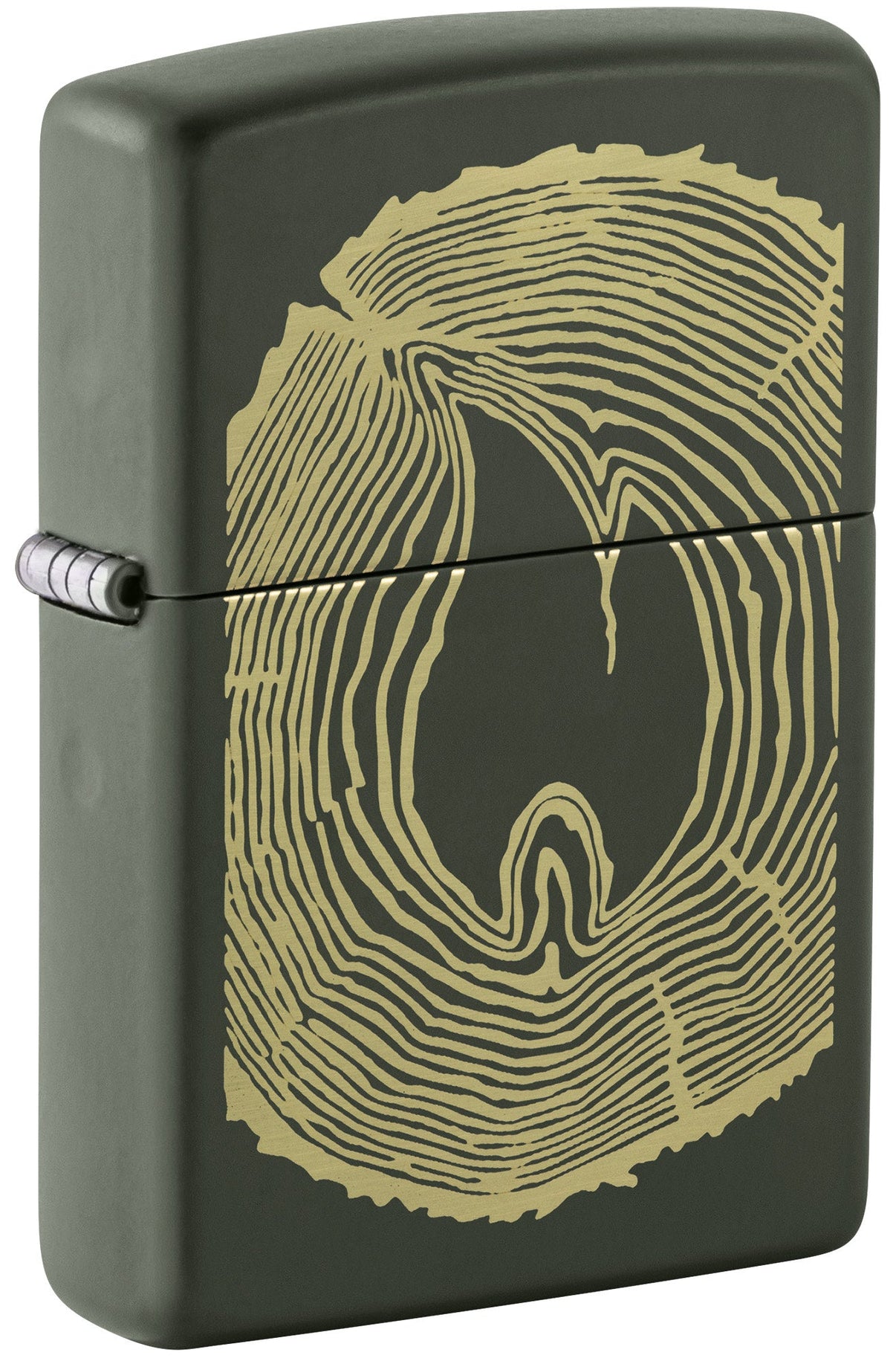 Wood Ring Design | Green Matte | Zippo Lighter Australia – Zippo Australia